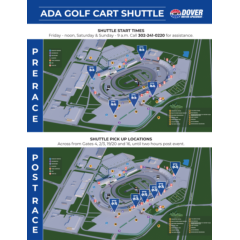 Facility Maps | Fans | Dover Motor Speedway