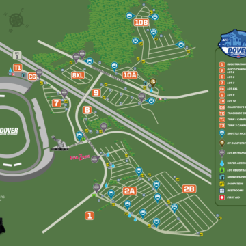 Facility Maps | Events | Dover Motor Speedway