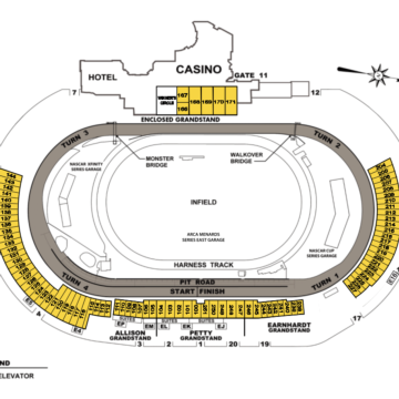 Facility Maps | Events | Dover Motor Speedway
